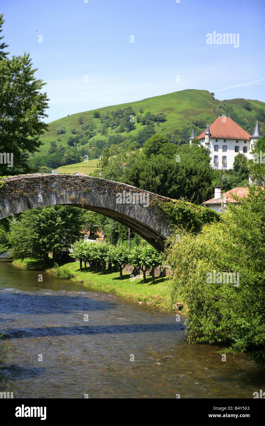 bridge over river Stock Photo - Alamy