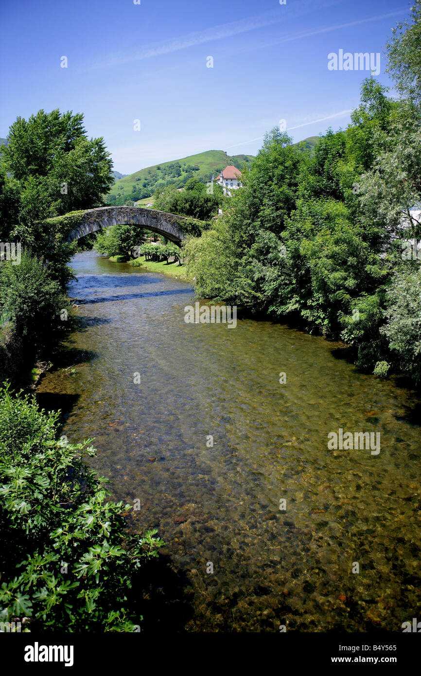 stream and greenery Stock Photo - Alamy