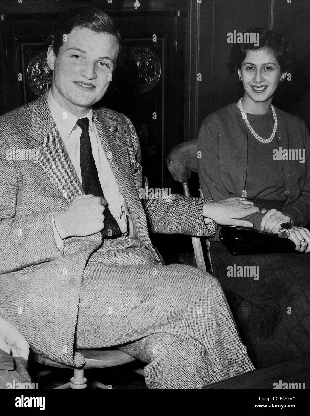 Sir James Goldsmith and Isabel Palimo Stock Photo - Alamy