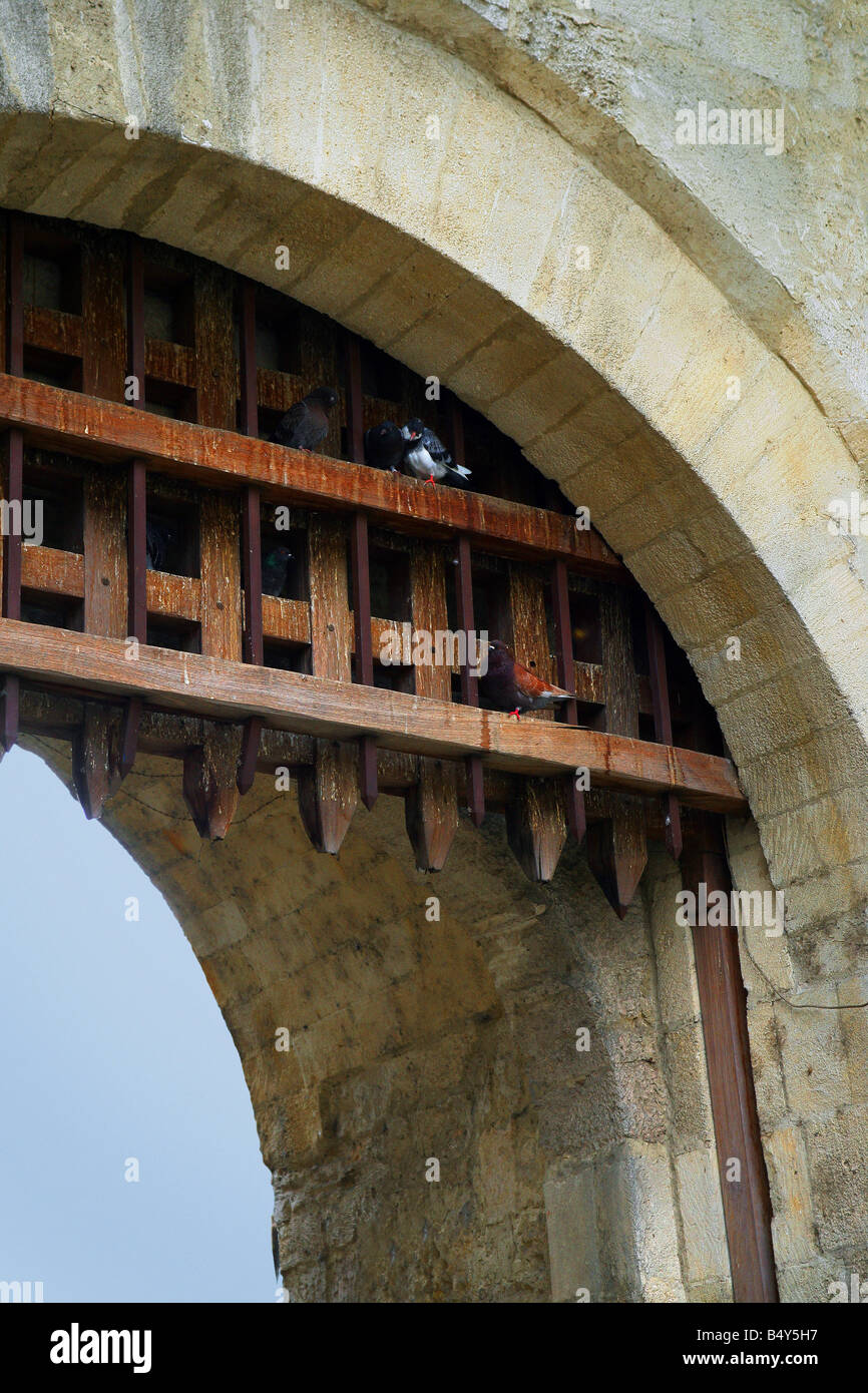 Arched gateway, low angle view Stock Photo - Alamy