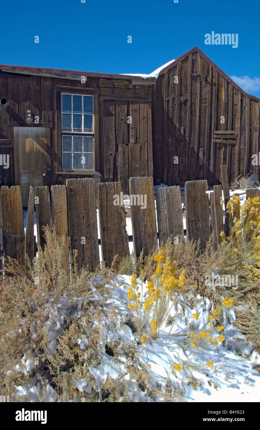 Bodie Ghost Town State Park in California is an old abandoned mining ...