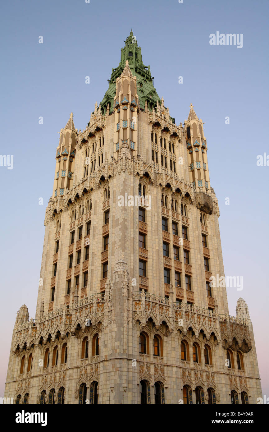 Woolworth Building, Manhattan Stock Photo - Alamy