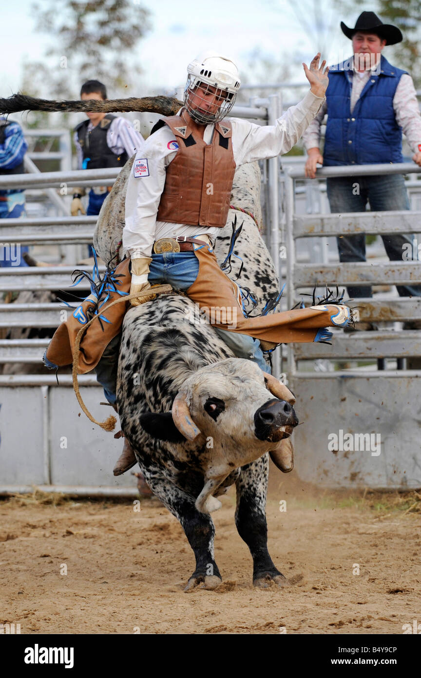 High School Boys and Girls Rodeo Competition Port Huron Michigan Stock ...