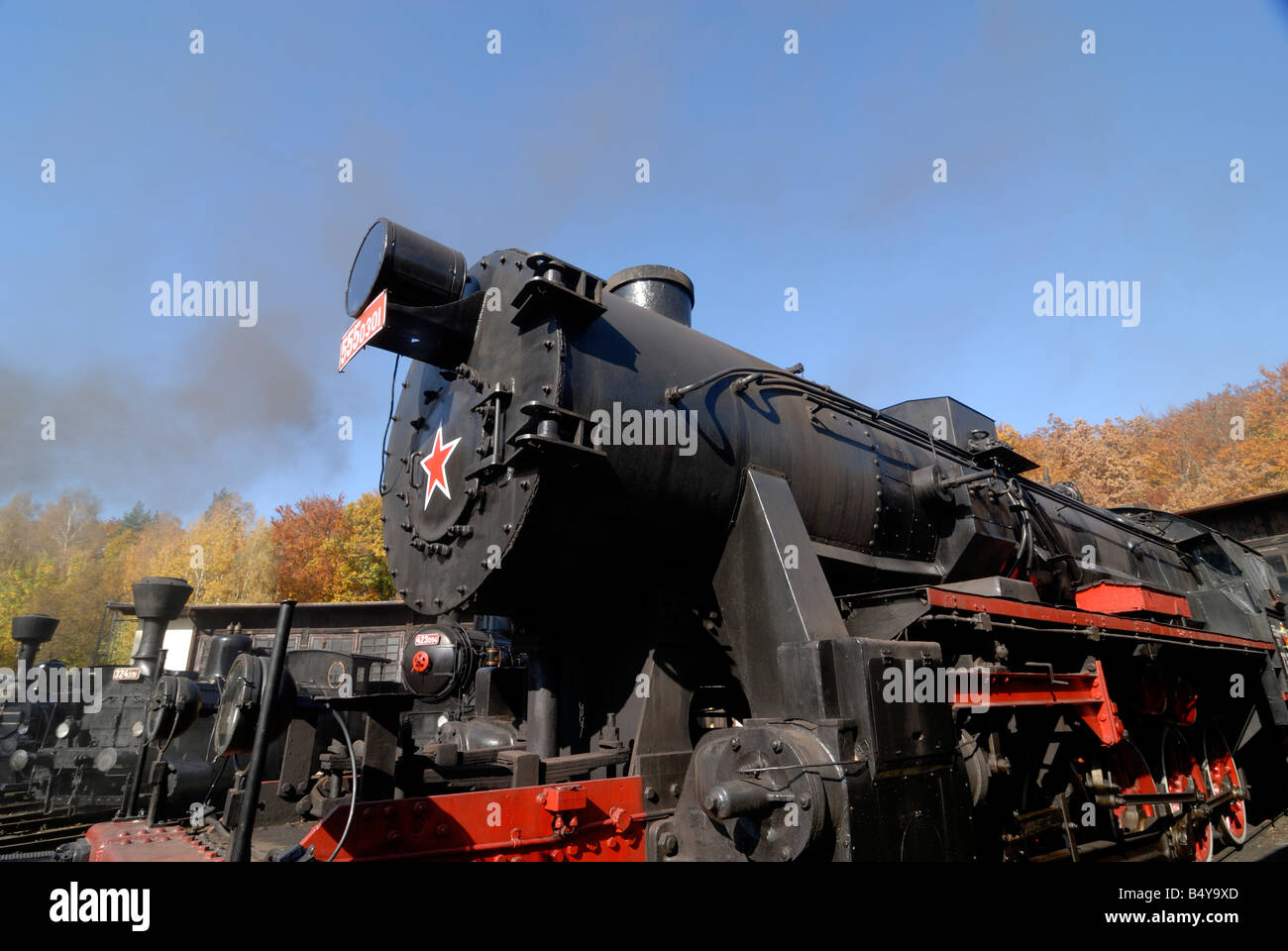 Steam Locomotive tank engine railway Stock Photo - Alamy