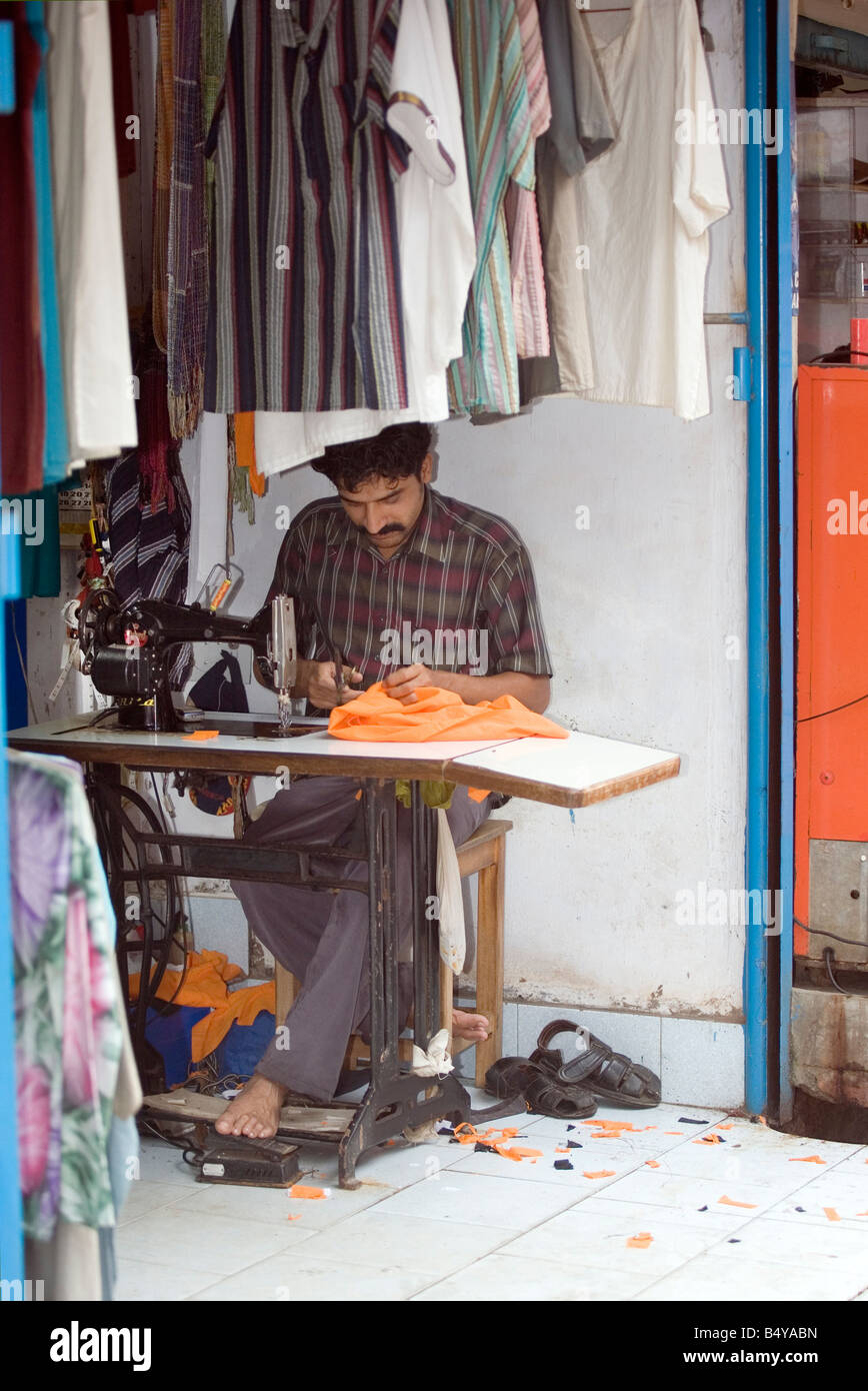 Tailor at work in a village hi-res stock photography and images - Alamy