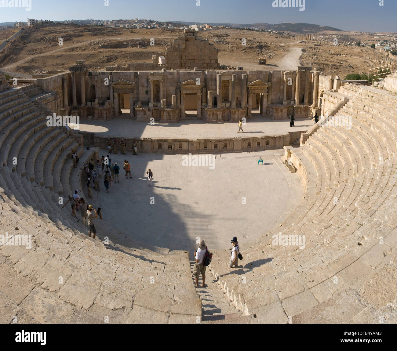 Jerash theatre hi-res stock photography and images - Alamy