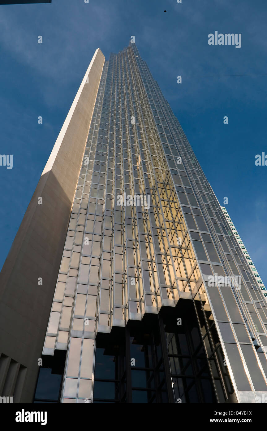 A fragment of high rise buildings in the streets of Toronto Canada ...