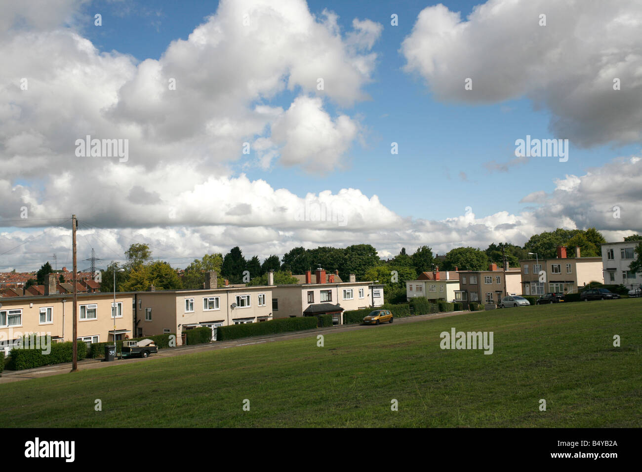 Working class housing estate hi-res stock photography and images - Alamy
