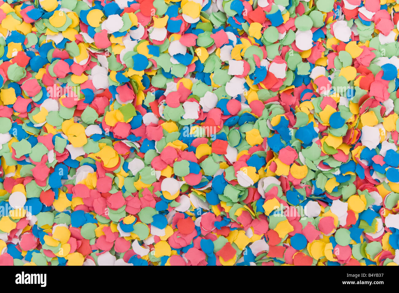 Background made with lots of colorful confettis Stock Photo - Alamy