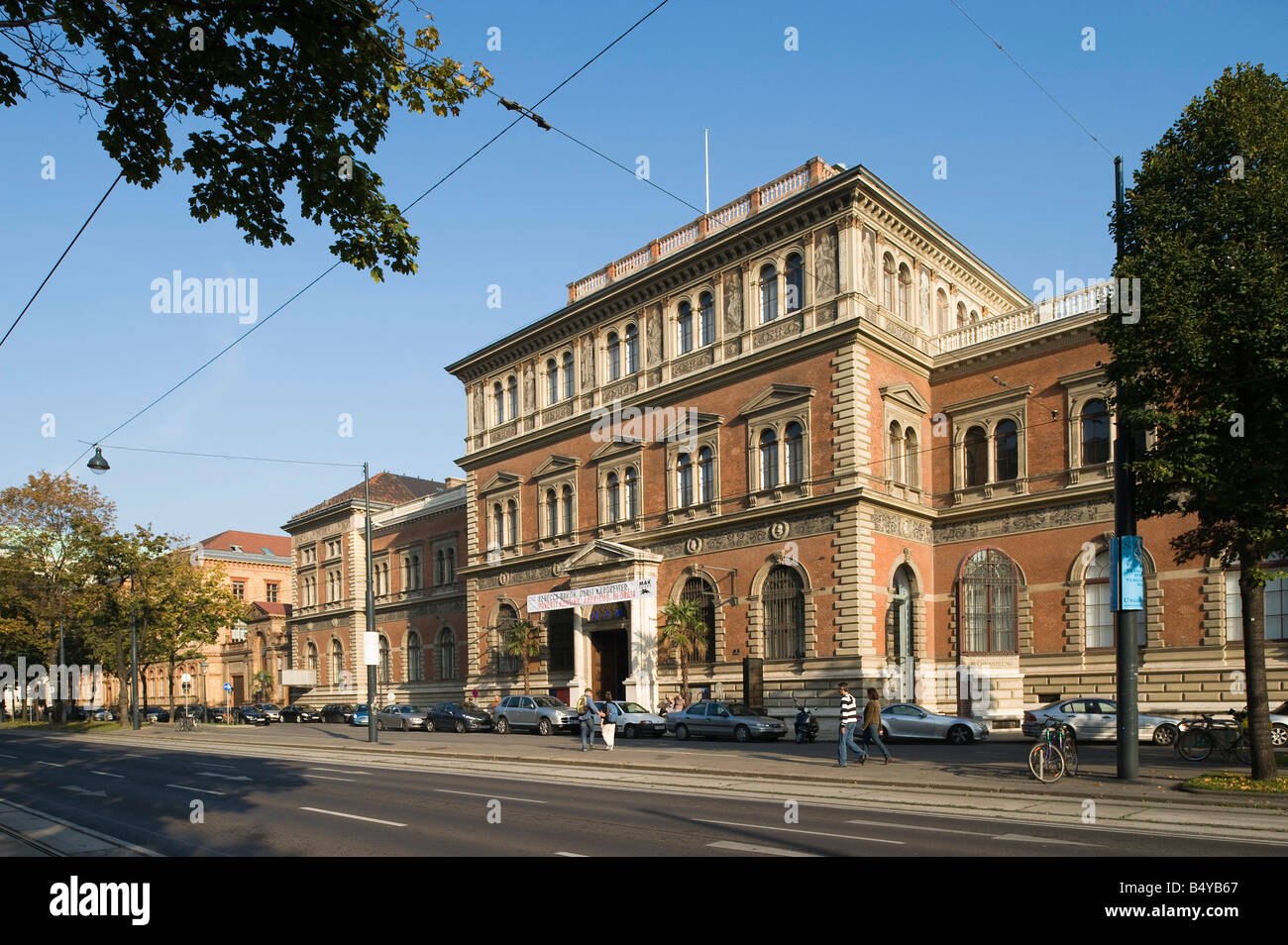 Wien Museum für Angewandte Kunst MAK Heinrich Ferstel 1871 Stock Photo ...