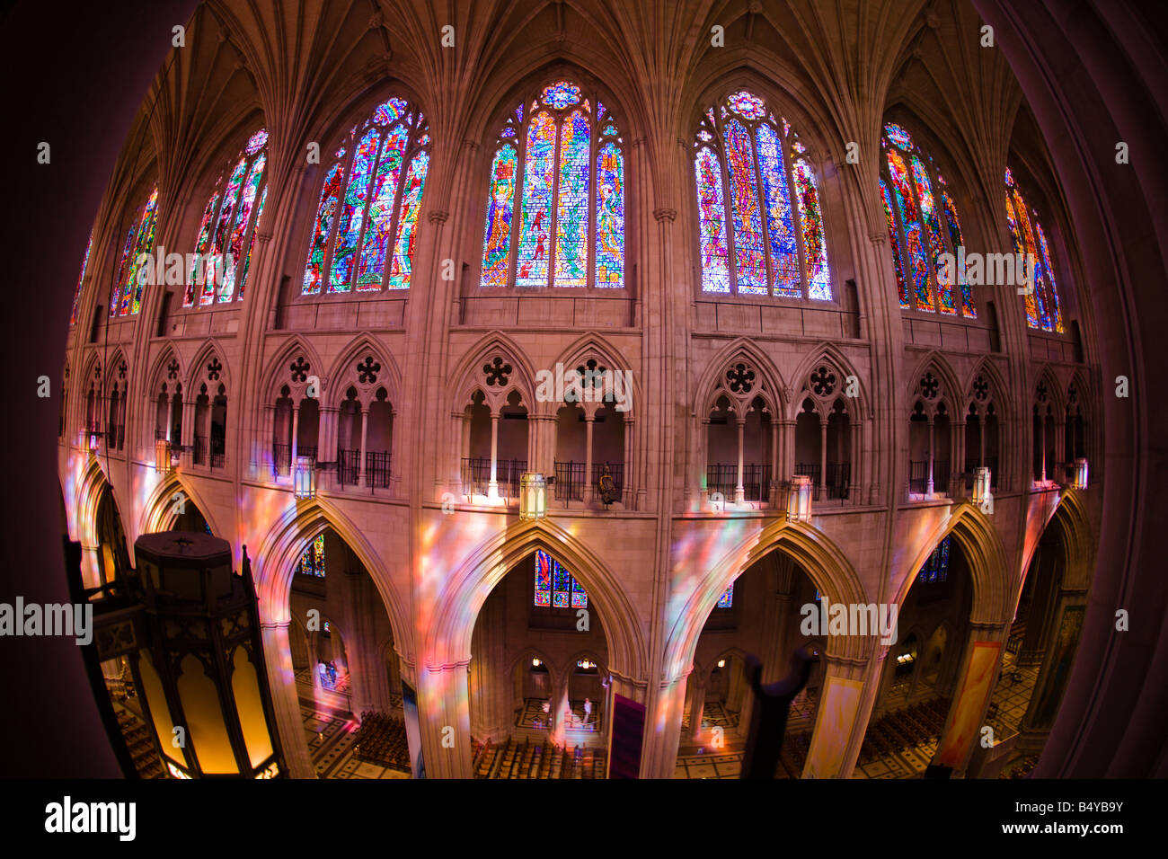 Washington national cathedral interior hi-res stock photography and ...
