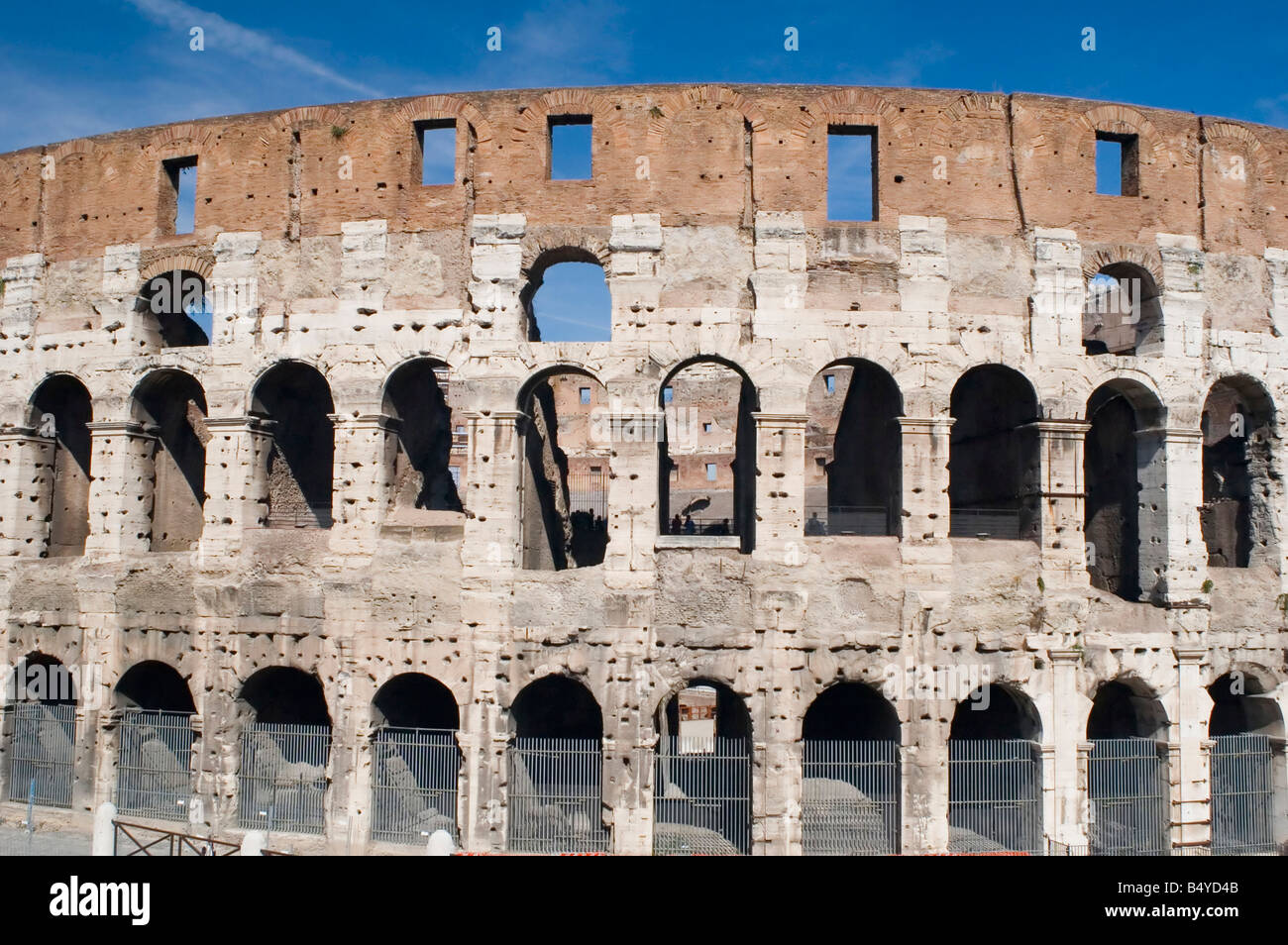 Italy Older amphitheater Coliseum in Rome Stock Photo - Alamy
