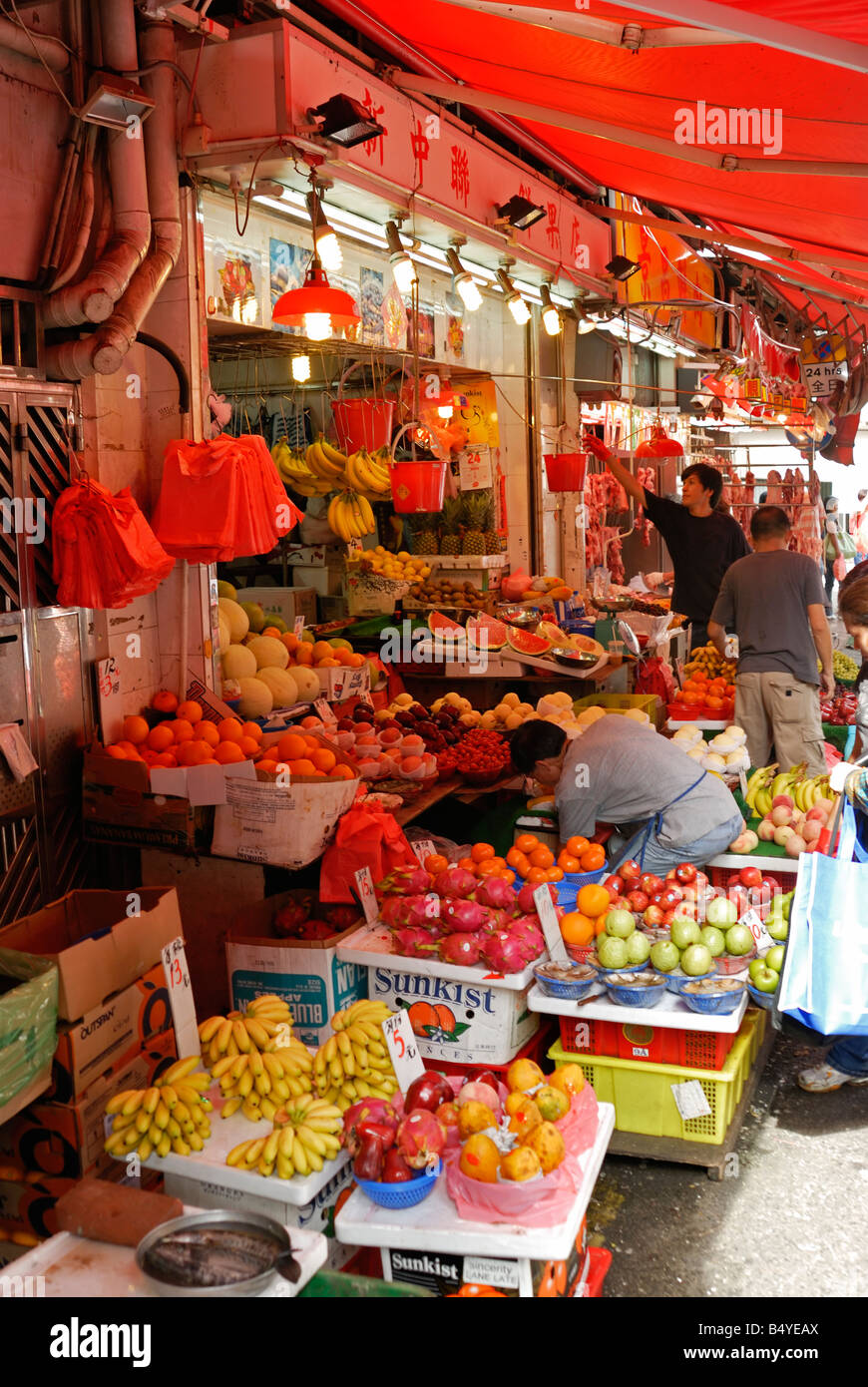 Hong kong stalls stall hi-res stock photography and images - Alamy