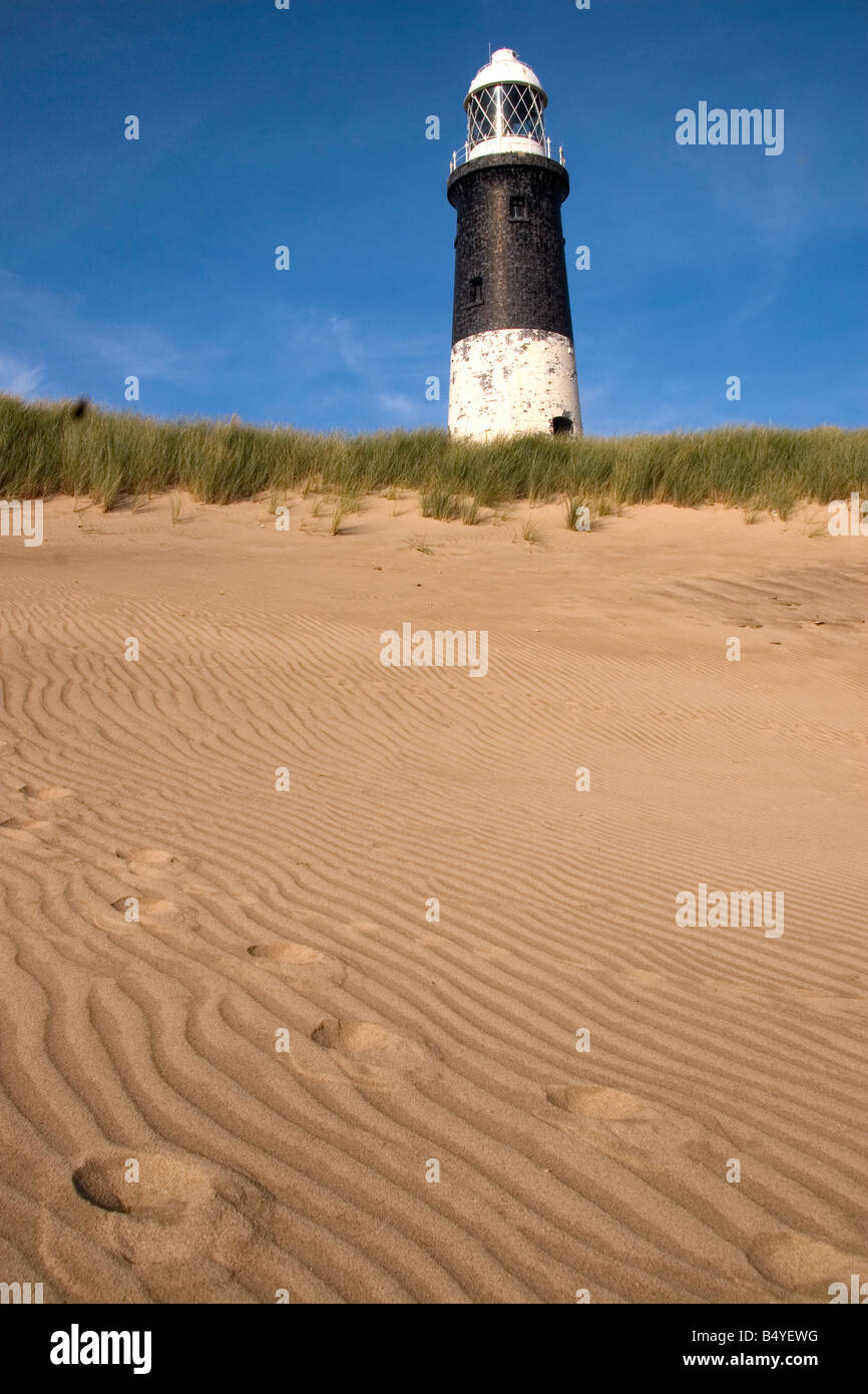 Spurn Point lighthouse Stock Photo - Alamy
