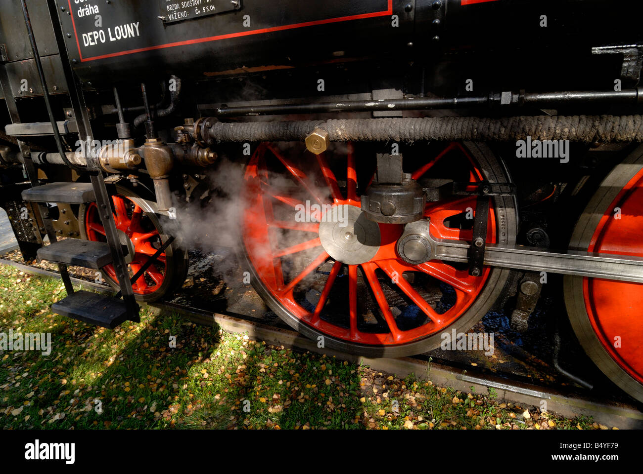 Steam Locomotive coal tank engine railway Stock Photo - Alamy