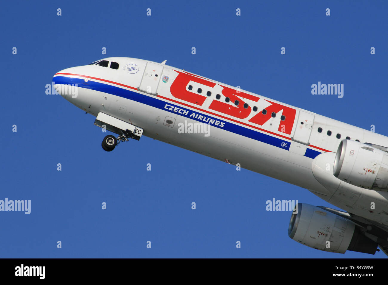 CSA CZECH AIRLINES Stock Photo - Alamy