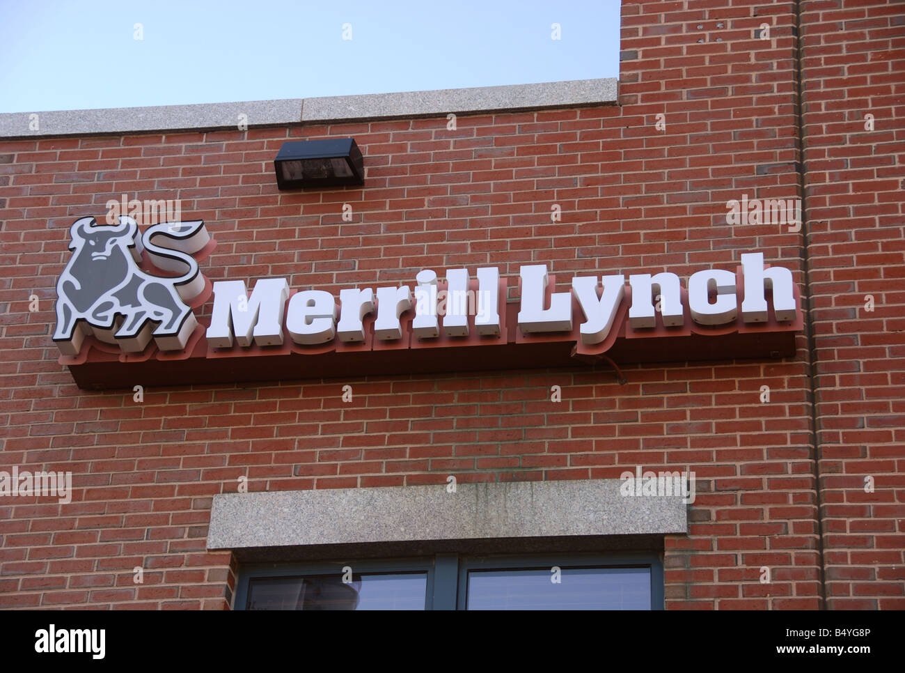 Merrill Lynch sign Stock Photo - Alamy
