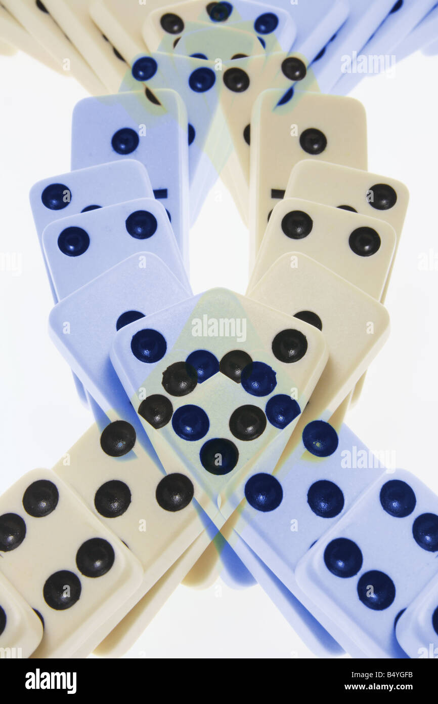 Dominoes effect hi-res stock photography and images - Alamy