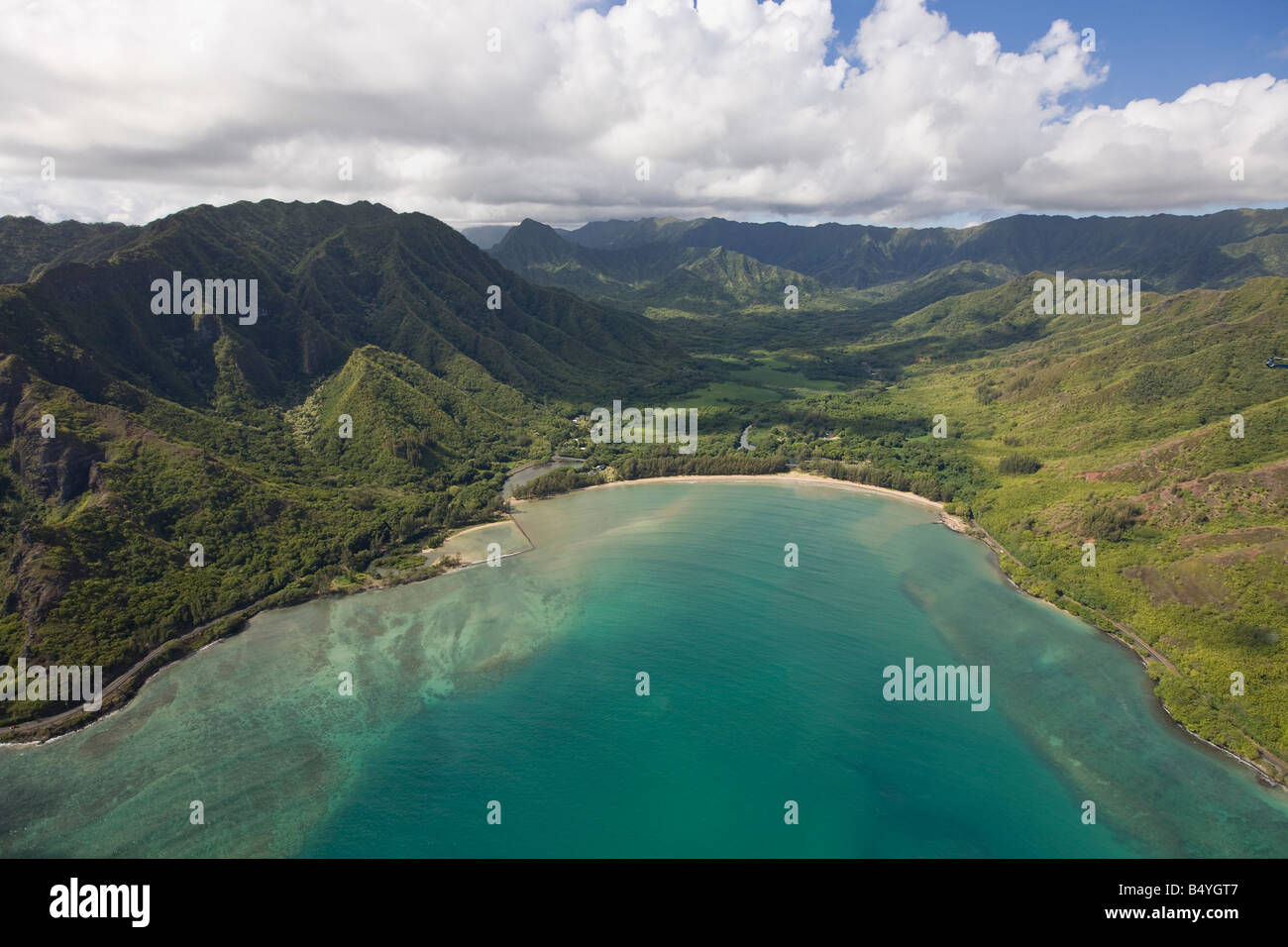 Kahana Valley Oahu Hawaii Stock Photo - Alamy