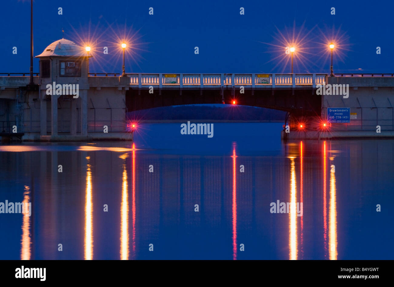 Draw Span over the Chester River, Chestertown, Maryland near the ...