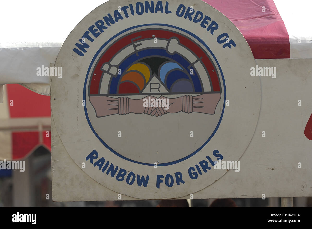 International Order of the Rainbow for Girls Stock Photo - Alamy