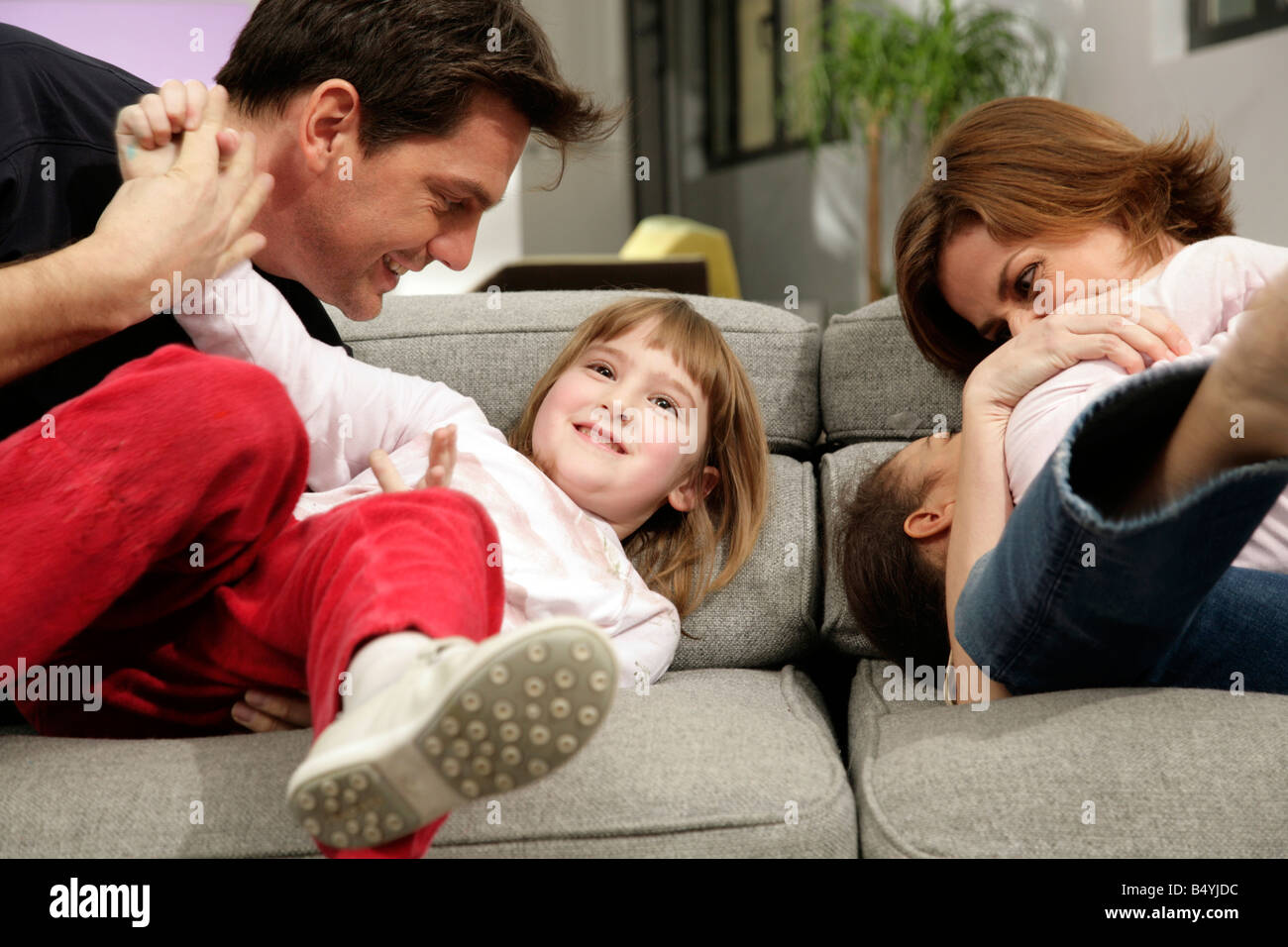 Cheerfulness tickle hi-res stock photography and images - Alamy