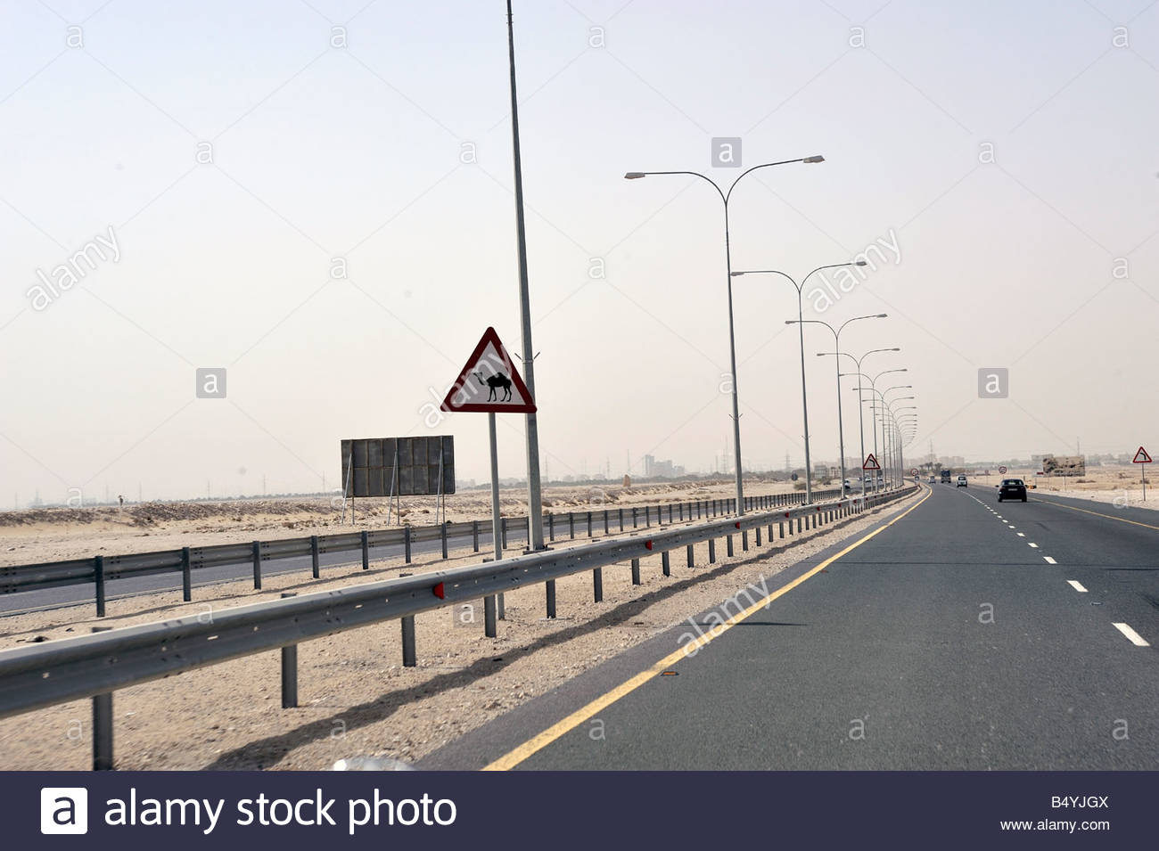 Road Sign Qatar High Resolution Stock Photography and Images - Alamy
