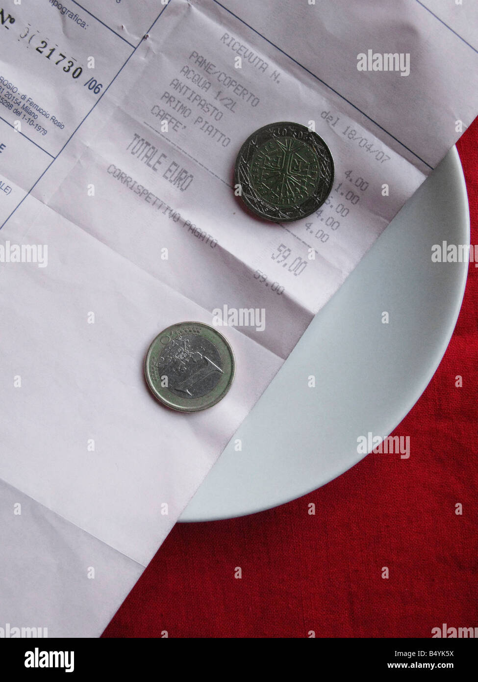 Receipted hi-res stock photography and images - Alamy