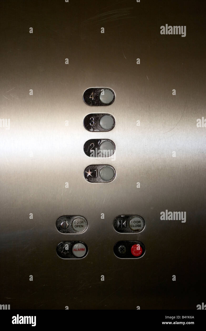 Elevator buttons hi-res stock photography and images - Alamy