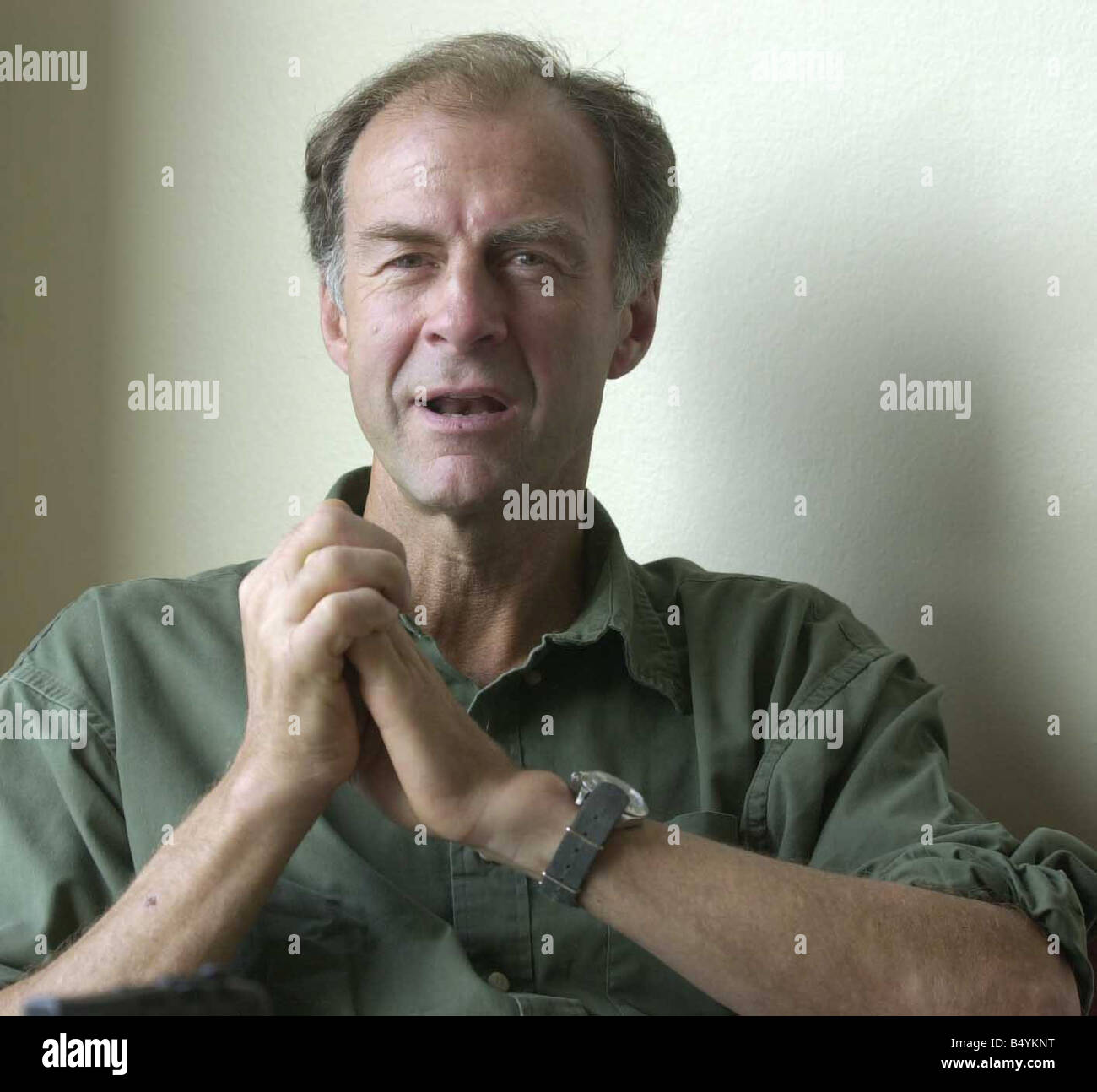 Sir Ranulph Fiennes October 2001 in London Stock Photo - Alamy
