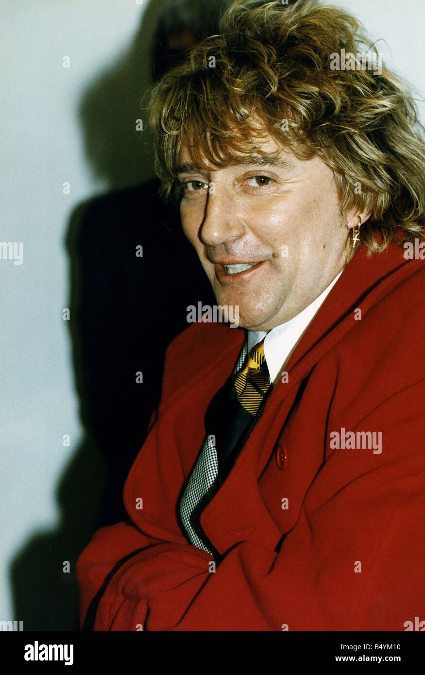 Scottish rock singer rod stewart hi-res stock photography and images ...