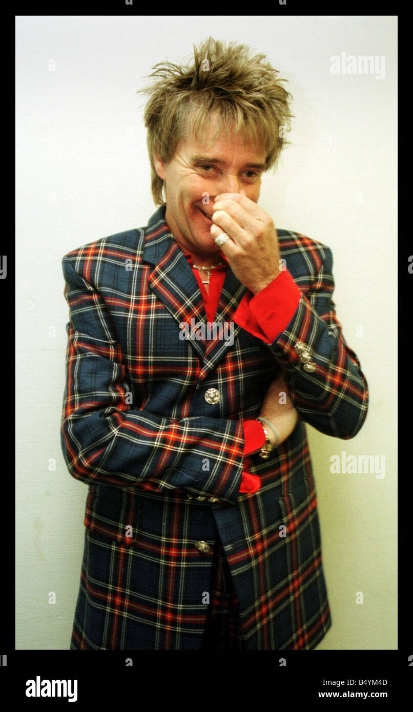 Rod Stewart Tartan Suit Keil High Resolution Stock Photography and ...