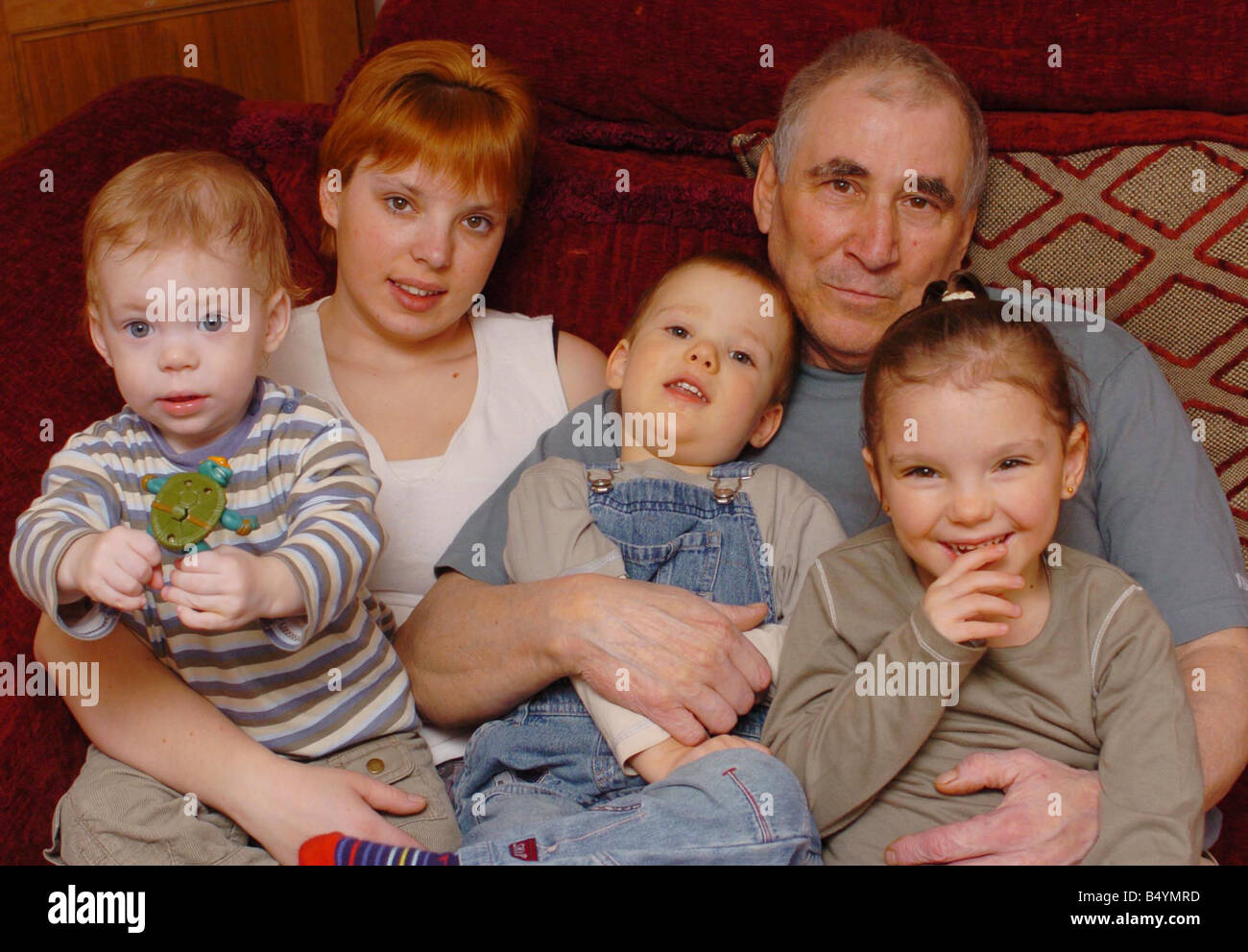 THE AGE GAP COUPLE;NICOLA (22) AND HUSBAND JOE (60) PHILPOT;WITH THEIR ...