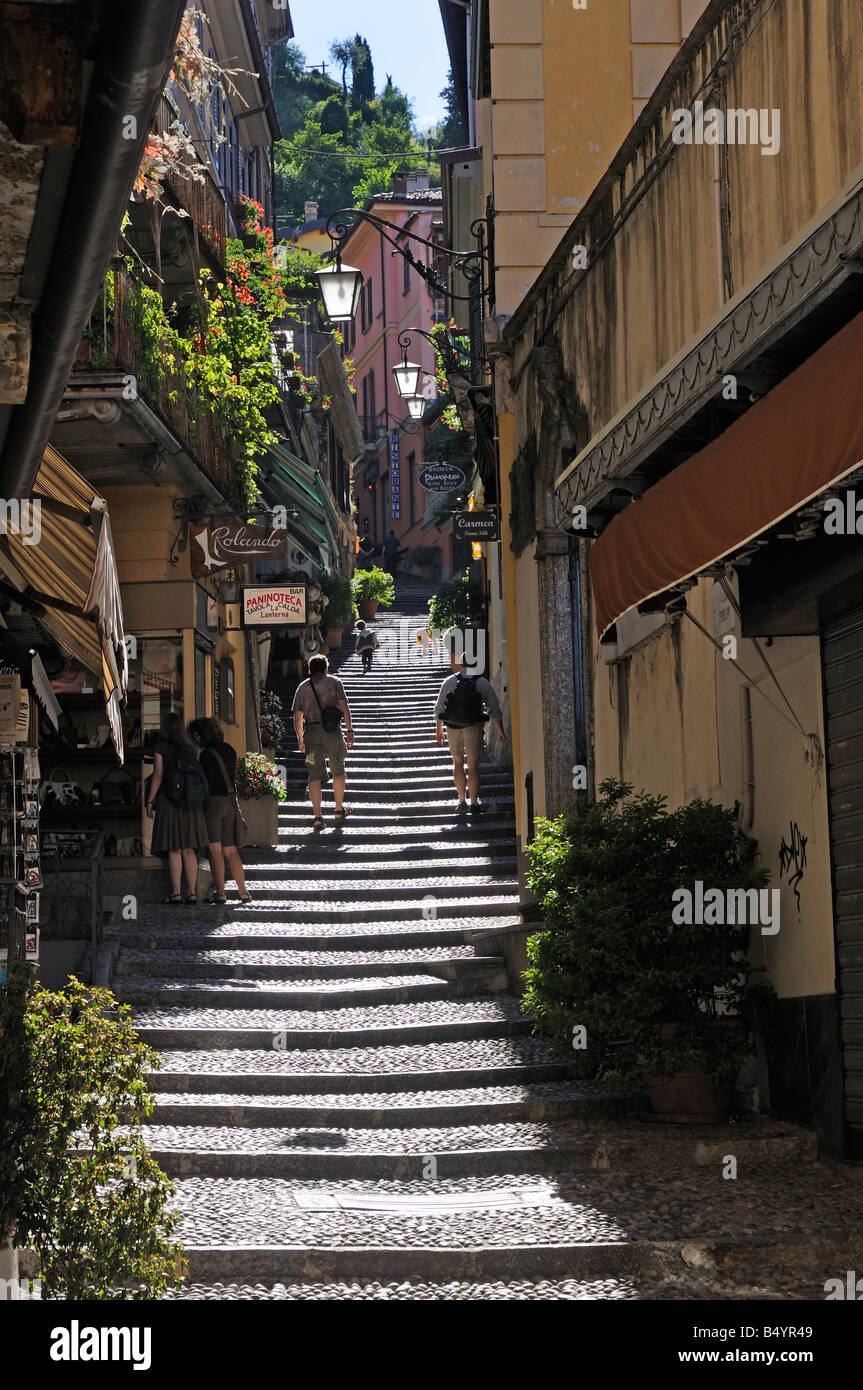 Stairs to the bellagio hotel hi-res stock photography and images - Alamy
