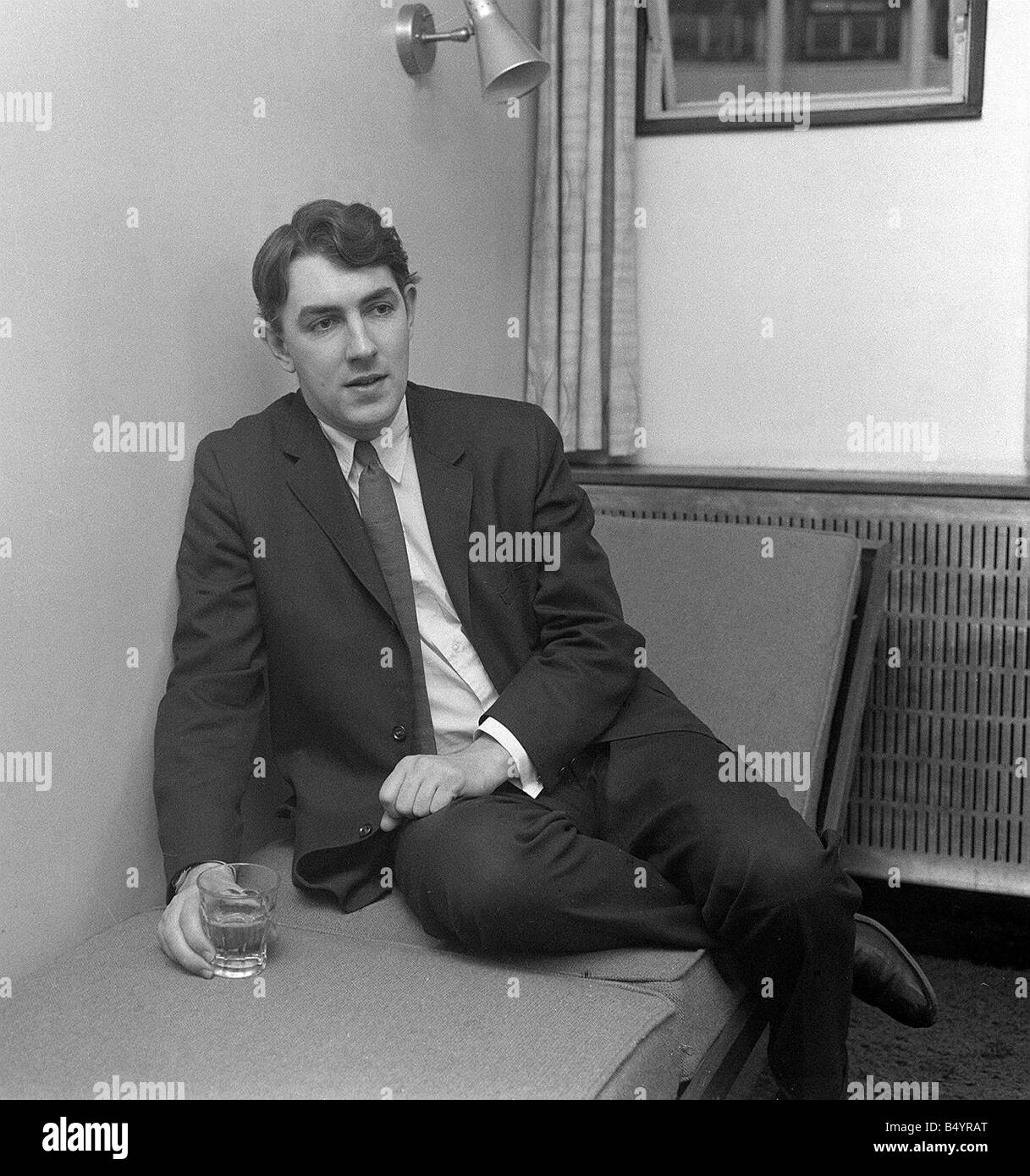 Peter Cook Comedian actor June 1965 Stock Photo - Alamy