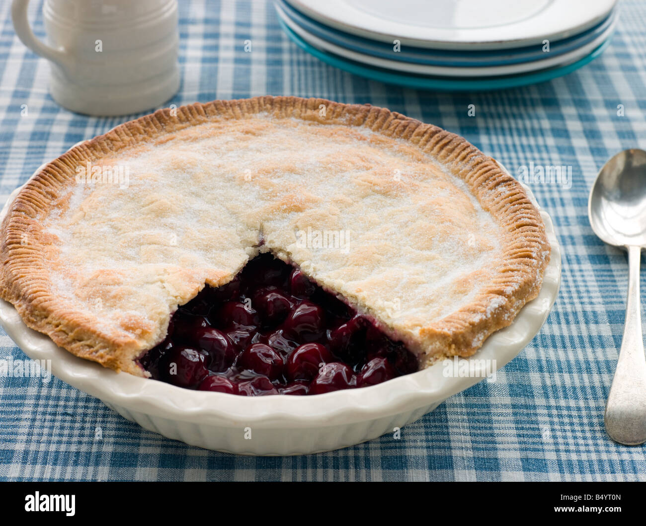 American cherry pie hi-res stock photography and images - Alamy