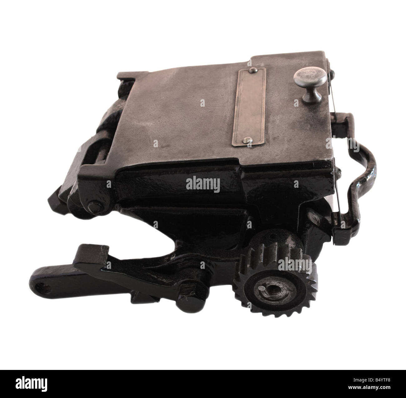 Antique cast iron printing press hi-res stock photography and images ...