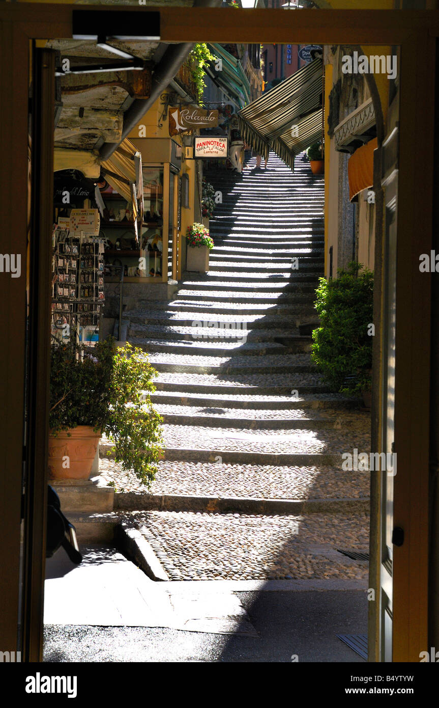 Stairs to the bellagio hotel hi-res stock photography and images - Alamy