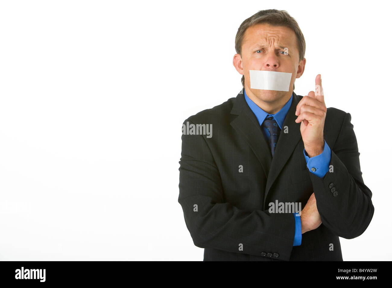 Gagged person Cut Out Stock Images & Pictures - Alamy