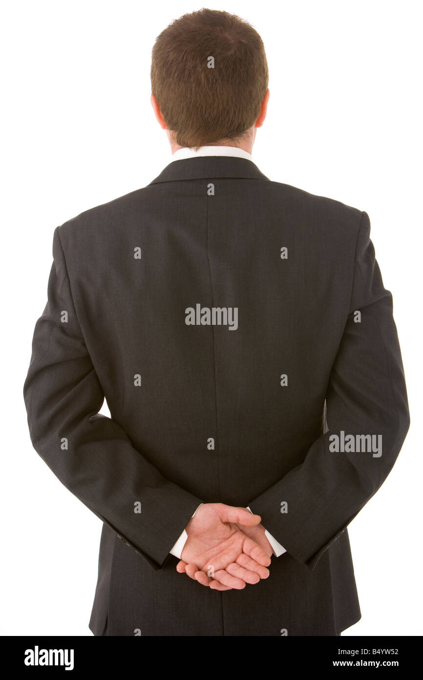 Hands clasped behind back hi-res stock photography and images - Alamy
