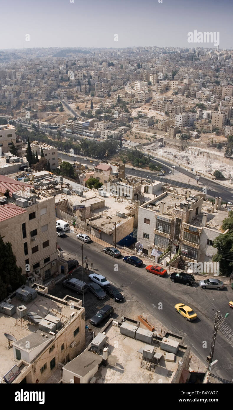 View over Amman Stock Photo - Alamy