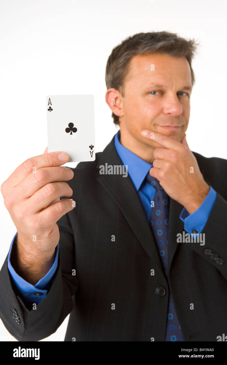Playing card ace hi-res stock photography and images - Alamy