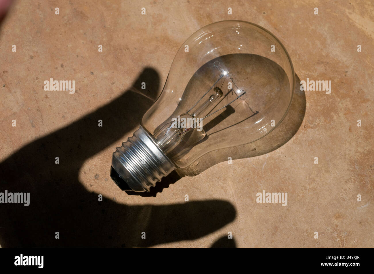 Idea Light Bulb Stock Photo - Alamy