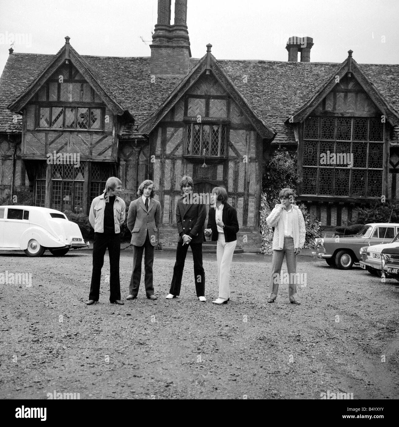 The Bee Gees Pop Group 18 09 1968 Stock Photo - Alamy