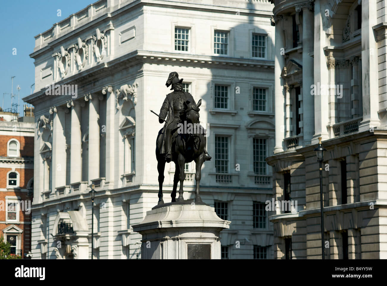 Duke of cambridge statue whitehall hi-res stock photography and images ...