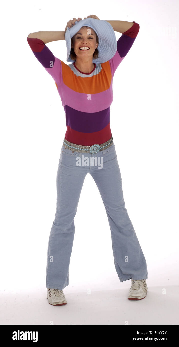 Actress Sarah Parish for the Saturday Mag March 2002 Stock Photo - Alamy