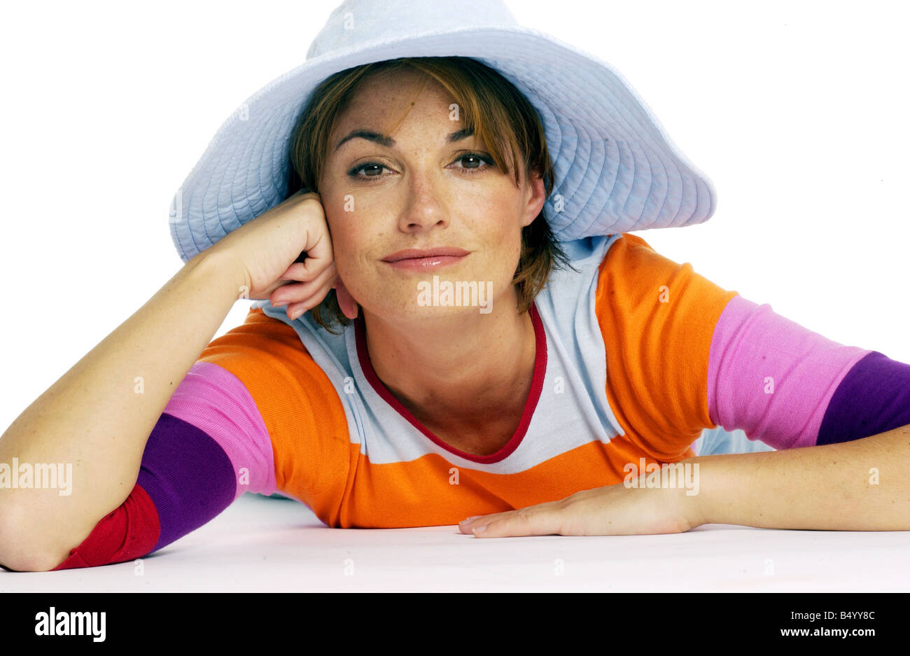 Actress sarah parish saturday mag hi-res stock photography and images ...