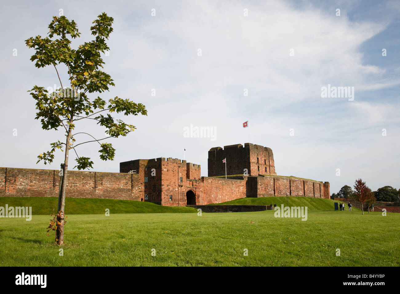 Carlisle Castle. Carlisle, Cumbria, England, United Kingdom Stock Photo ...