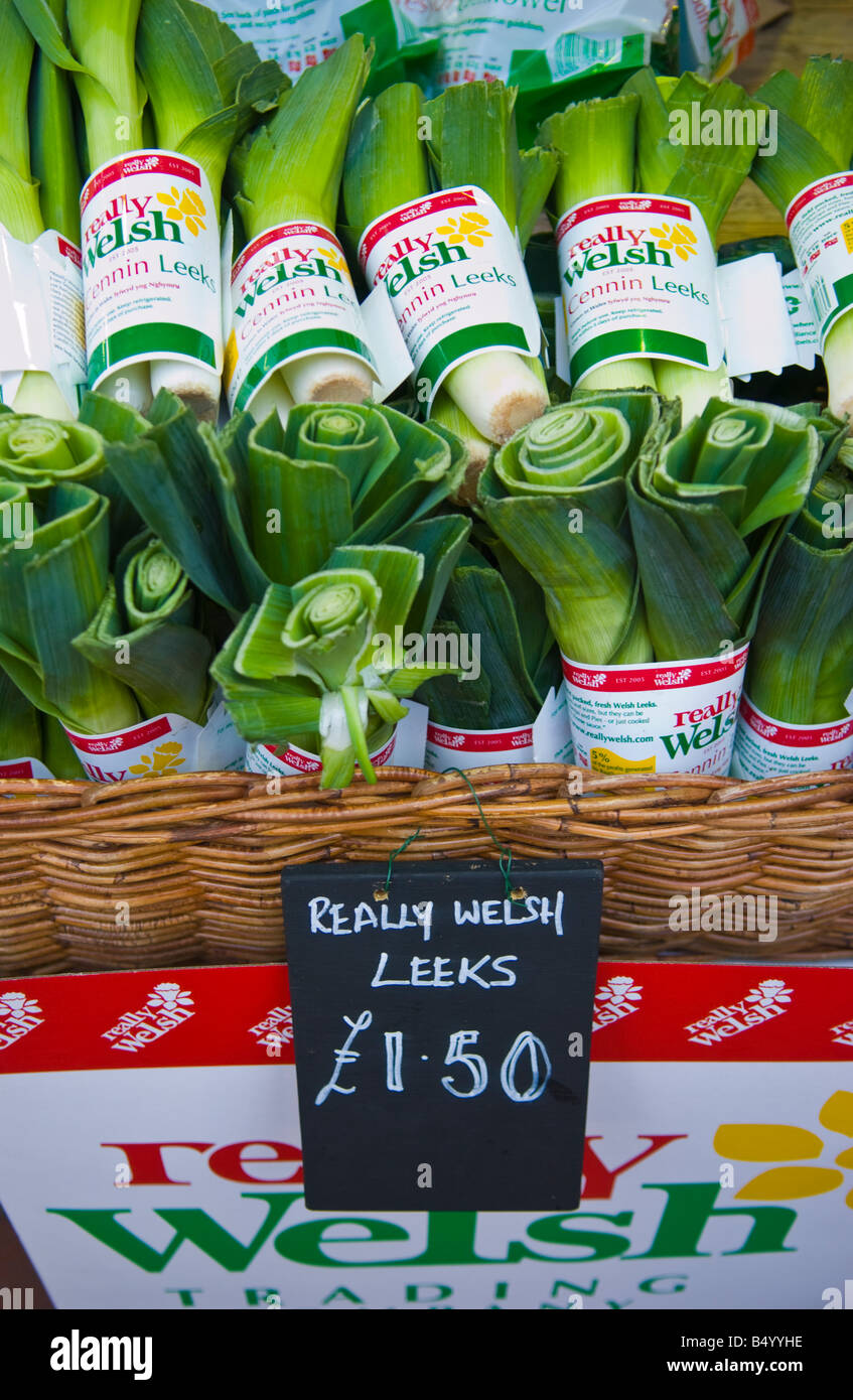 Leeks wales hi-res stock photography and images - Alamy