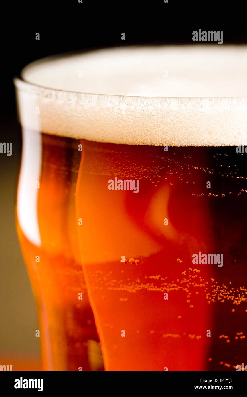 Pint brew glass ale hi-res stock photography and images - Alamy